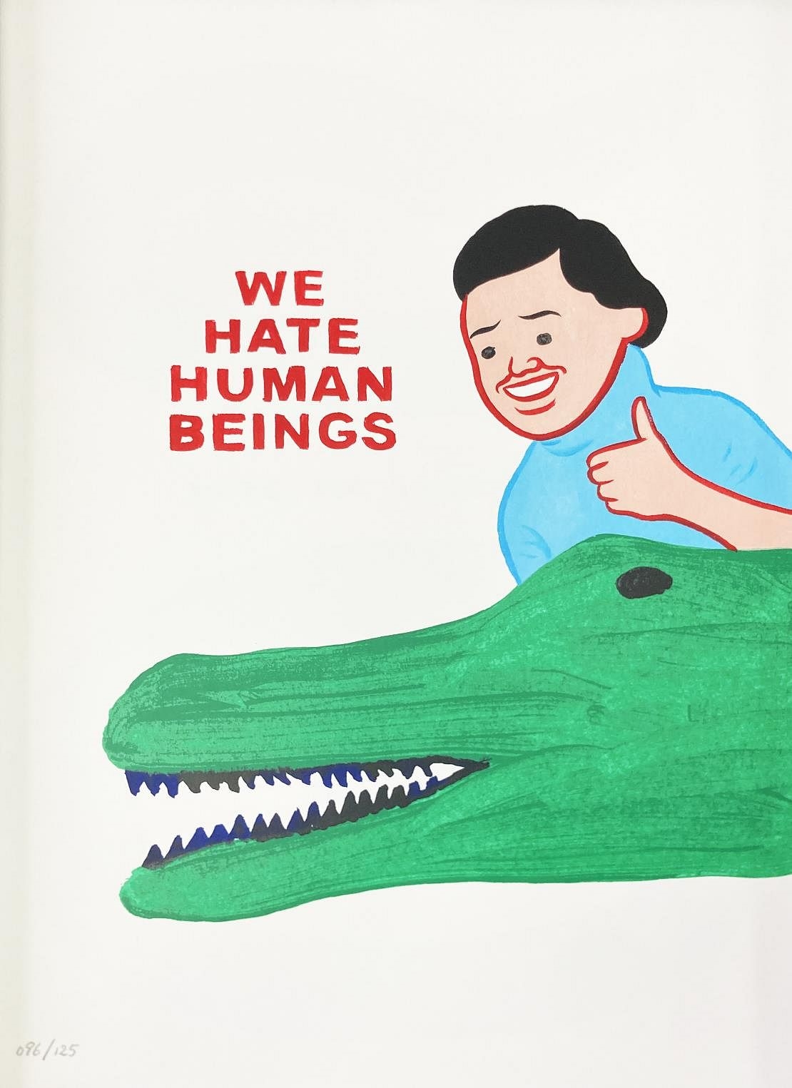 David Shrigley | David Shrigley - We Hate Human Beings (2022) | MutualArt