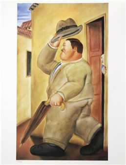 Fernando Botero | The Trapezist (2007) | MutualArt