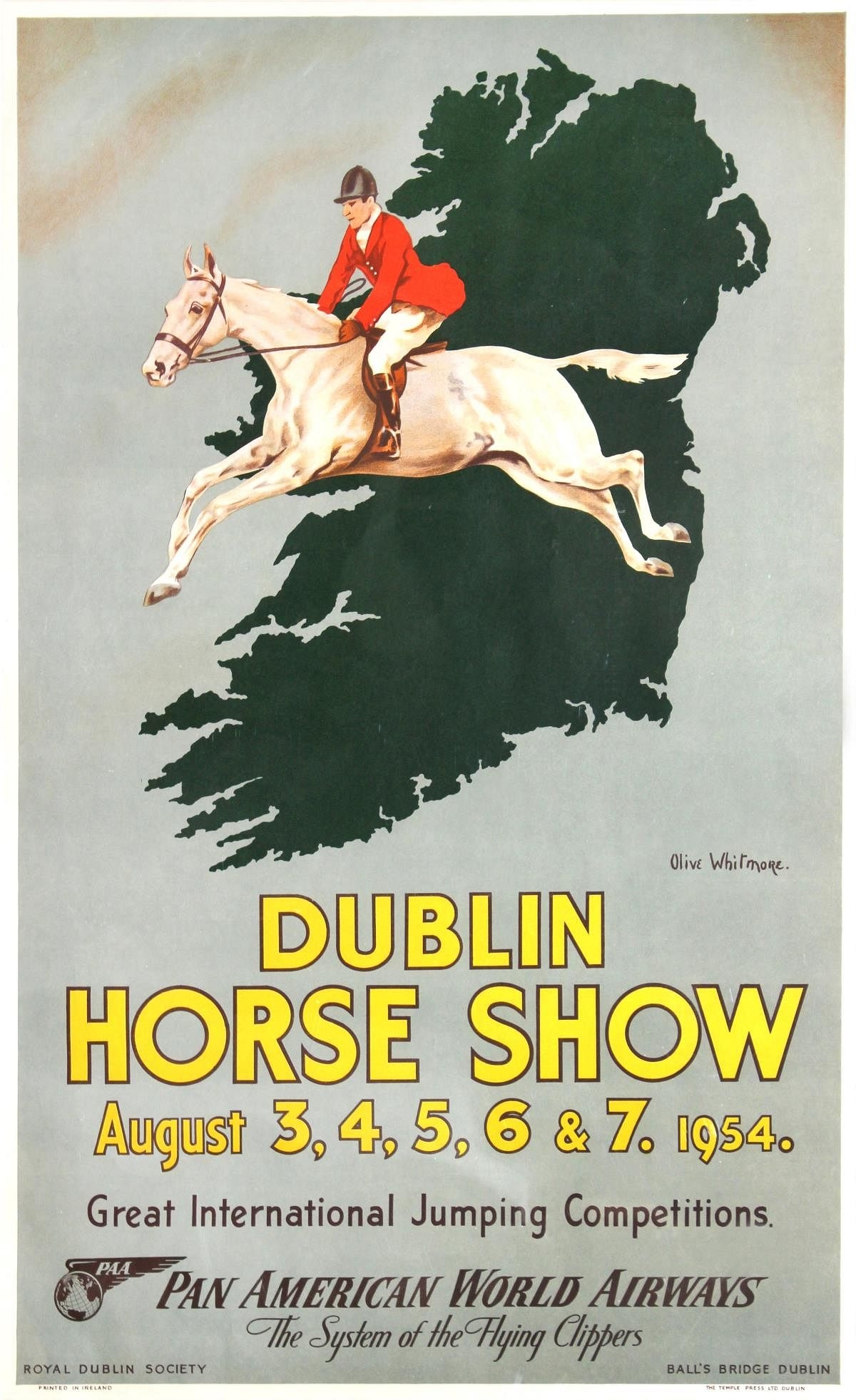 Oliver Whitmore | Oliver Whitmore - Dublin Horse Show (1954) | MutualArt