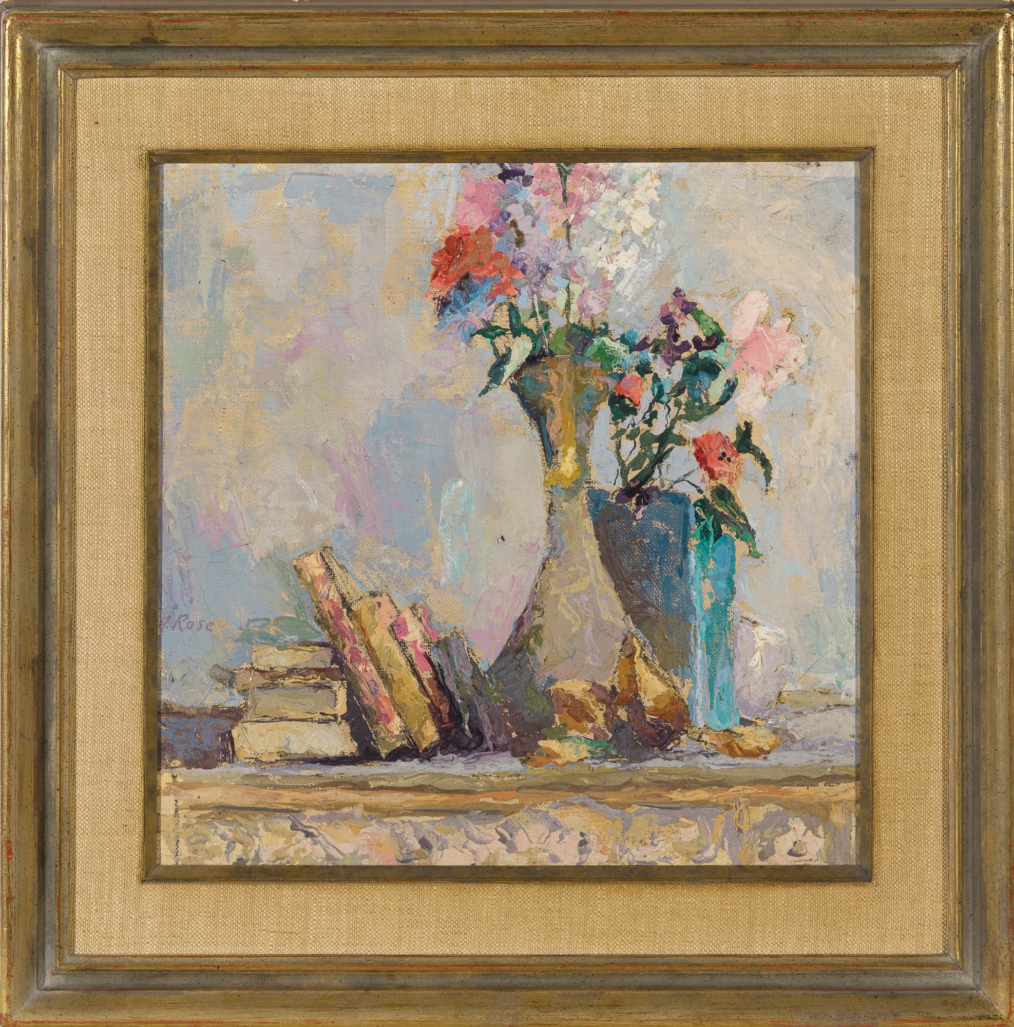 Herman Rose | Still Life with Books | MutualArt