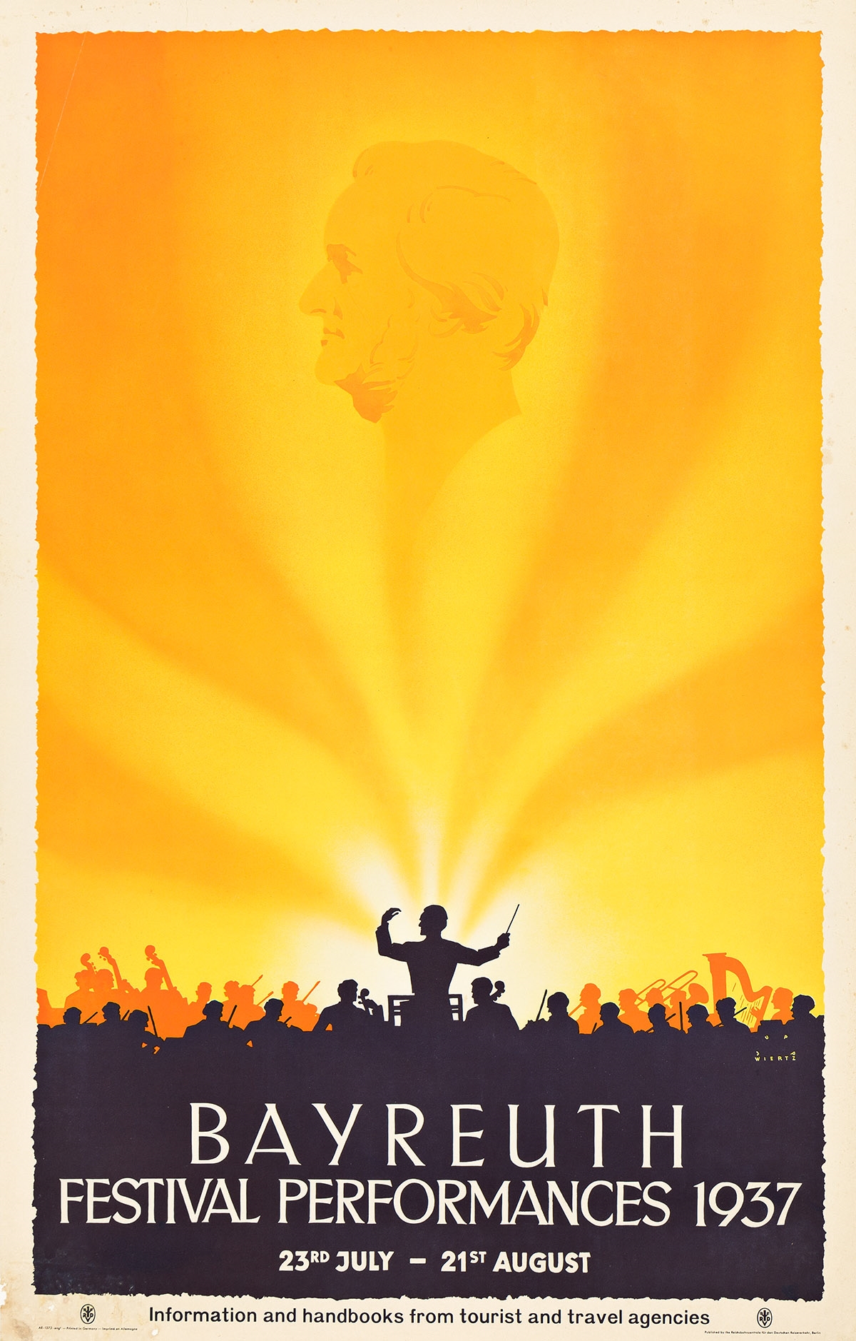 Jupp Wiertz | JUPP WIERTZ (1881-1939) BAYREUTH / FESTIVAL PERFORMANCES. 1937 (1937) | MutualArt