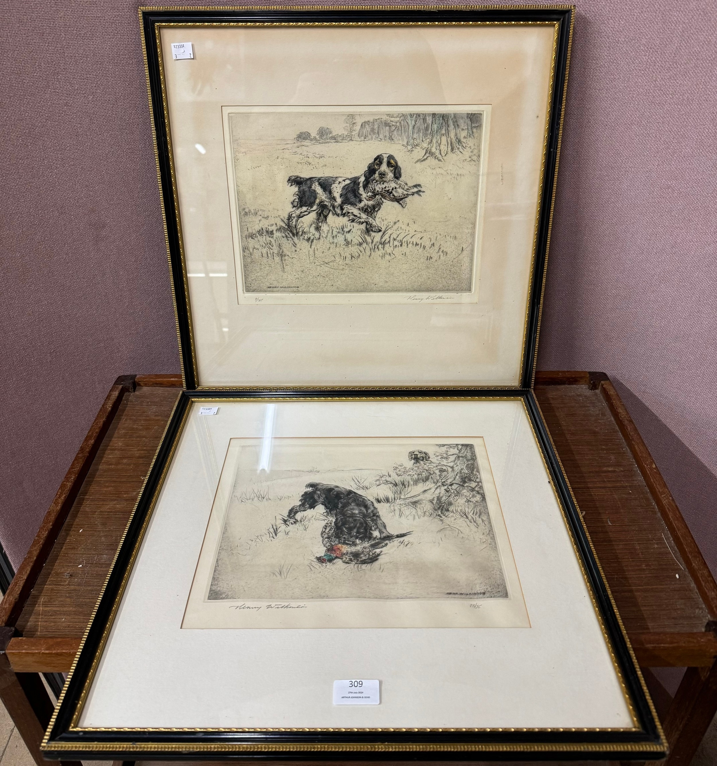 Henry Wilkinson | Henry Wilkinson, two signed limited edition prints ...