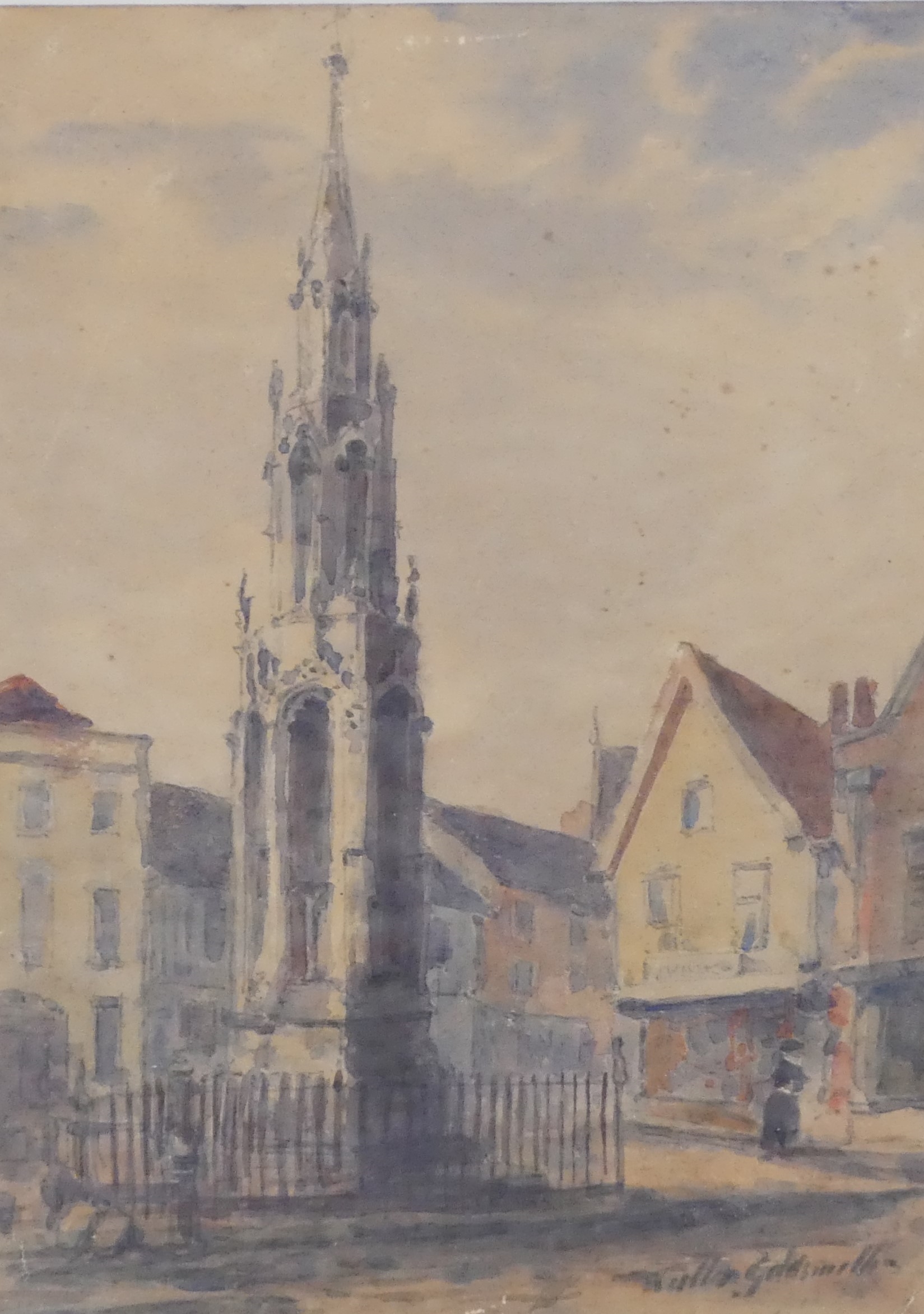 Walter Henry Goldsmith | The Market Cross | MutualArt