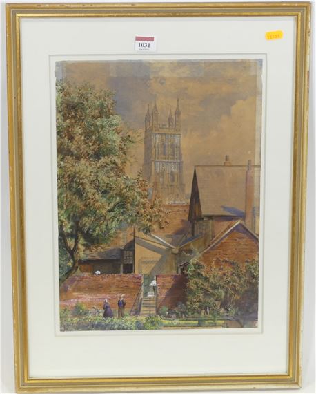 George Price Boyce | Reflections in a river (1872 - 1873) | MutualArt