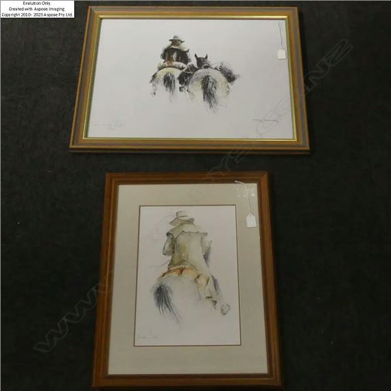 Michael Ponder | 2 MICHAEL PONDER PRINTS 165/350 440x585mm | MutualArt