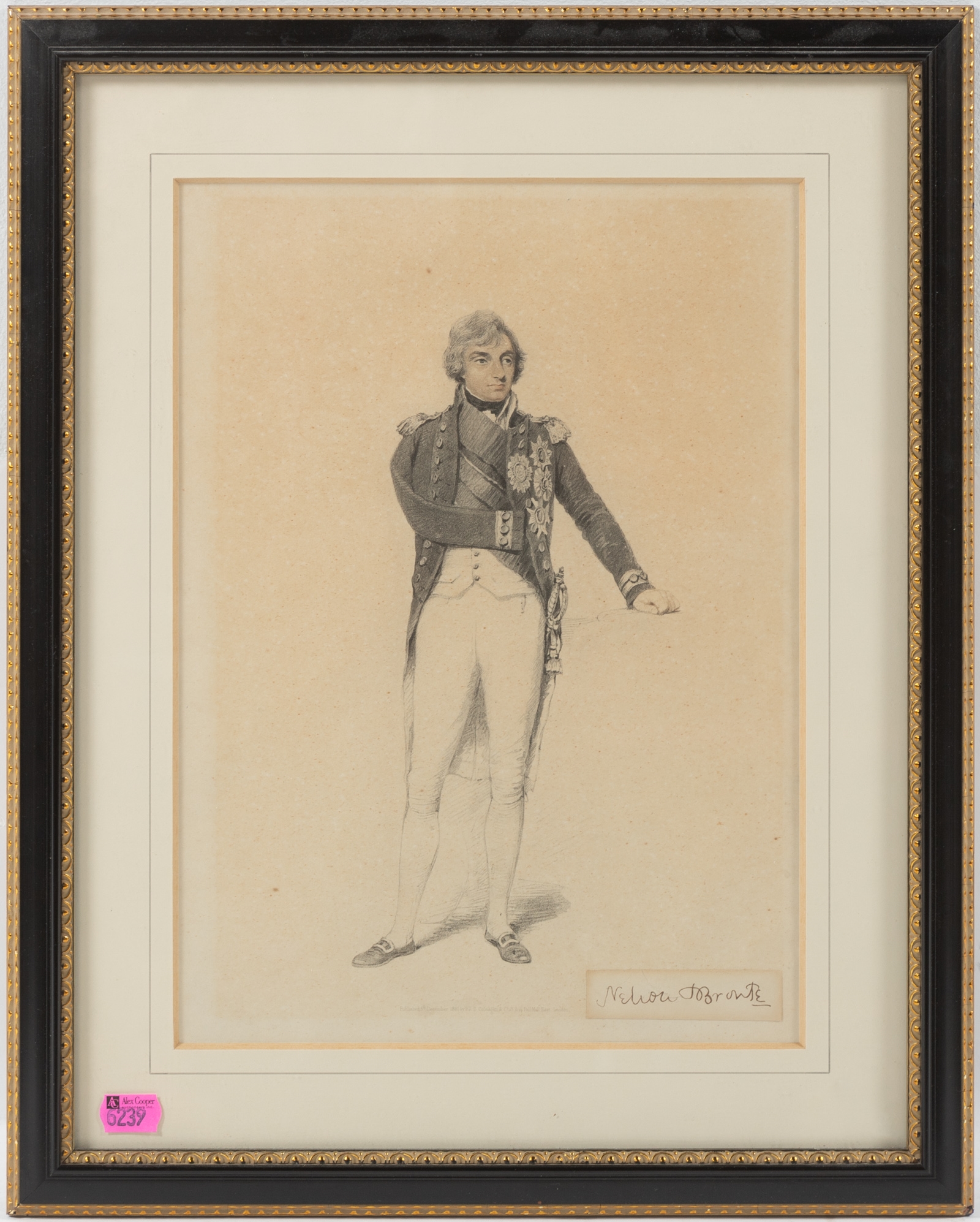 Admiral Lord Nelson | Admiral Lord Nelson Clipped Signature (19th ...