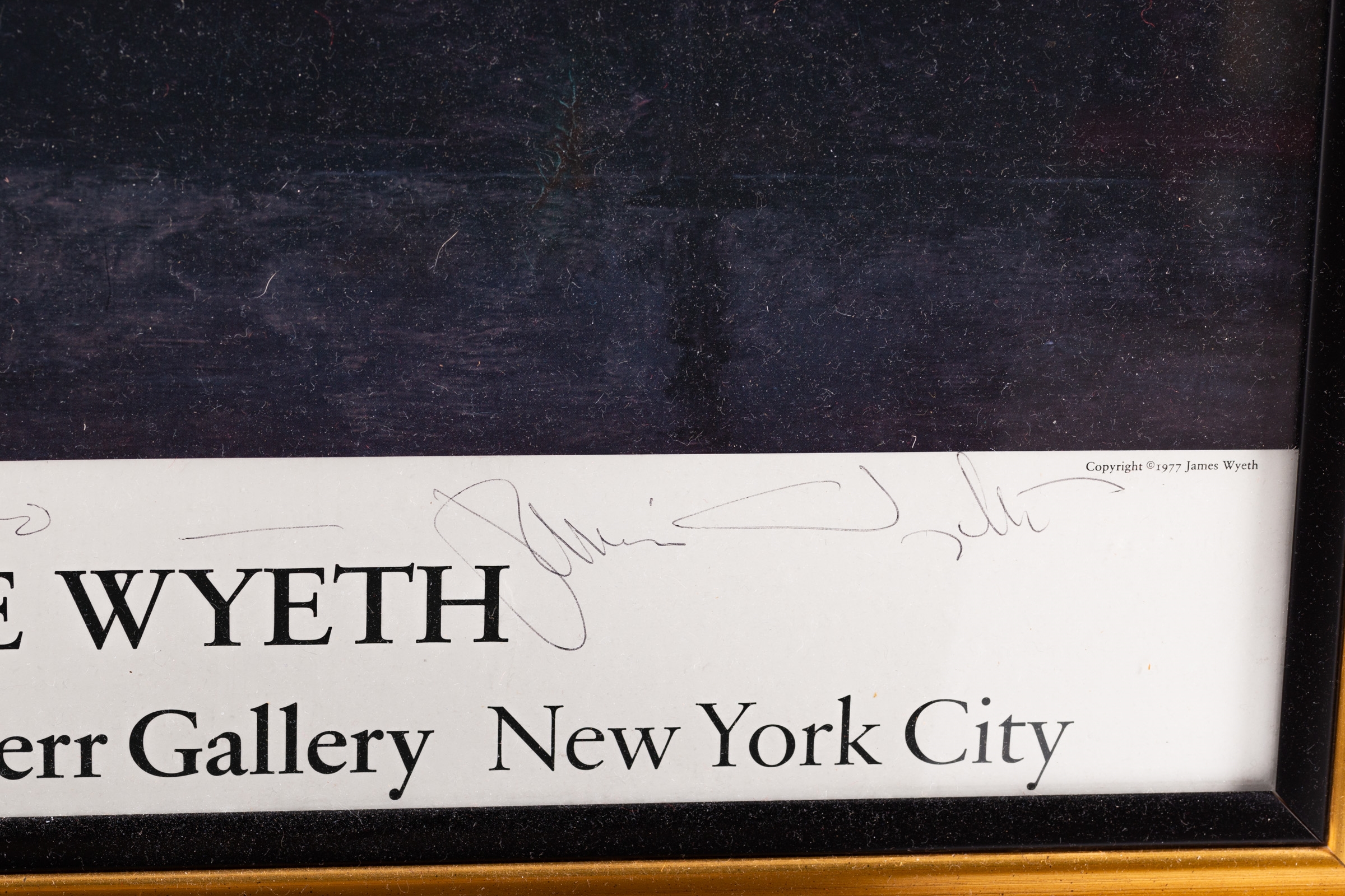 Jamie Wyeth | 1977 Hand Signed Jamie Wyeth Exhibition Poster (1977 ...