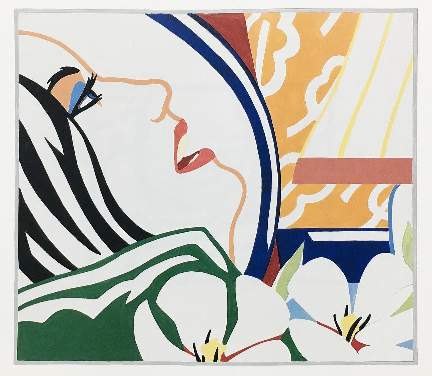Tom Wesselmann | SMOKER BANNER (1971) | MutualArt