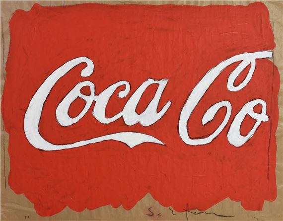 Mario Schifano | Mario Schifano (1934 - 1998) COCA-COLA serigrafia ...