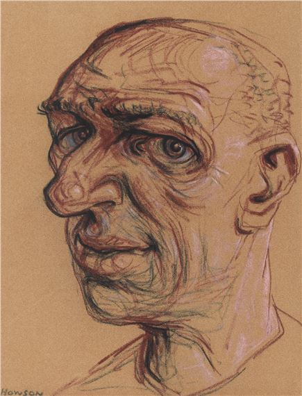 Peter Howson Obe | Head study | MutualArt