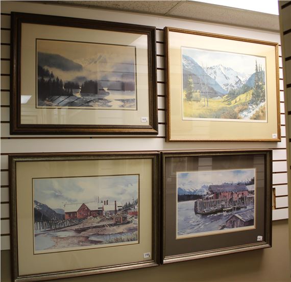 Nancy Taylor Stonington | 4 NANCY TAYLOR STONINGTON PRINTS, ALASKA ...