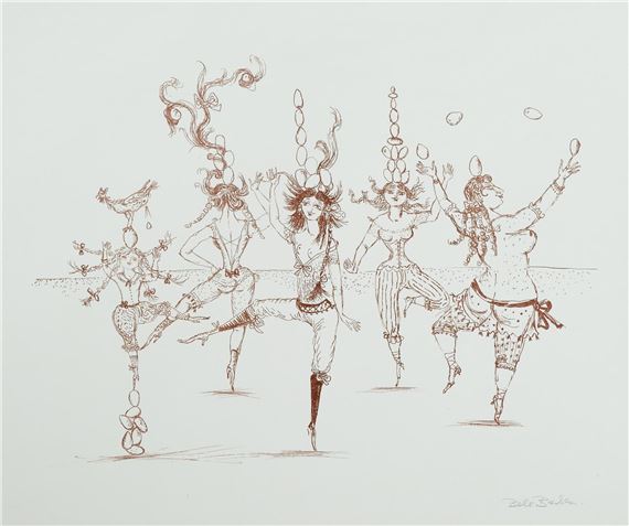 Bele Bachem | Eiertänzerinnen (1954 - 1955) | MutualArt