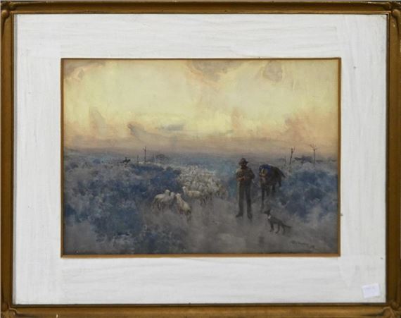 Albert Henry Fullwood | DROVER 1929 (1929) | MutualArt