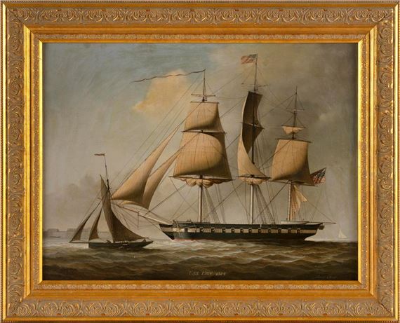 Louis Dodd | The USS Erie (1824) | MutualArt