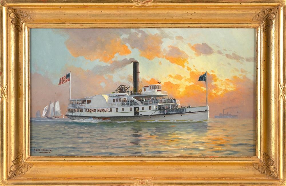 Fred Pansing | The side-wheeler John Romer of the Nantasket Beach ...