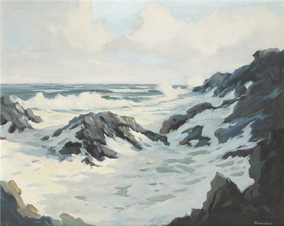 Philip Shumaker | Crashing Waves (1921 - 1967) | MutualArt