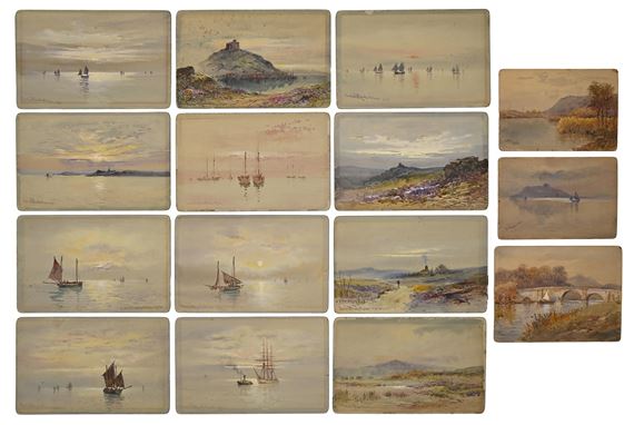 Claude Hamilton Rowbotham | - Falmouth Bay and other views | MutualArt