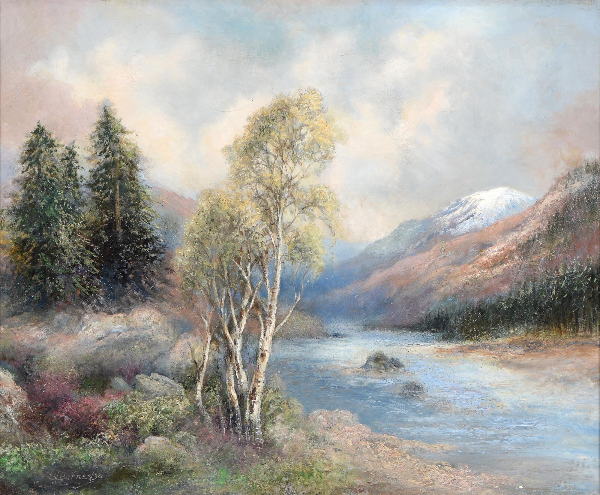 Samuel John Barnes | Highland Landscape (94) | MutualArt