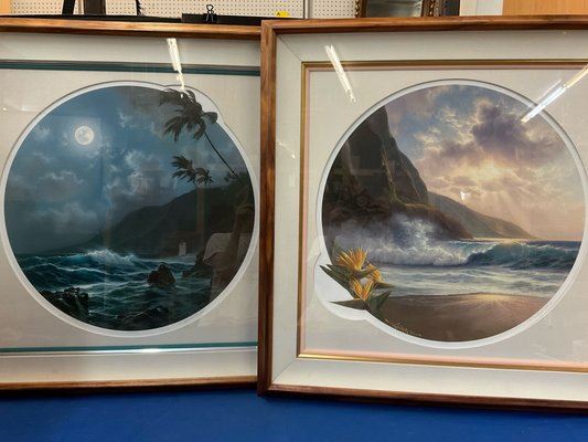 Roy Gonzalez Tabora | Two Ray Tabora Ocean Lithographs | MutualArt