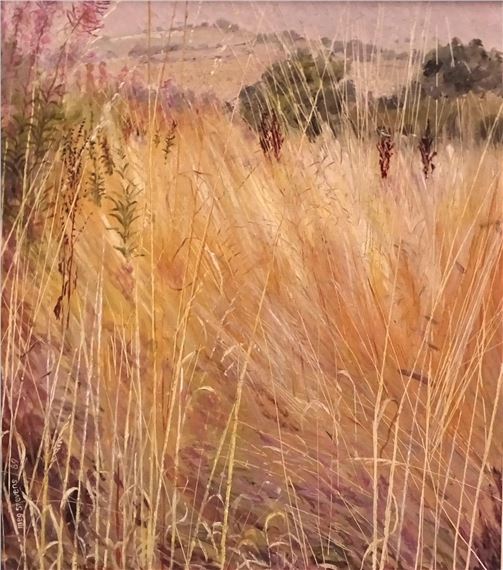 Meg Stevens | SEPTEMBER ROADSIDE GRASS (89) | MutualArt