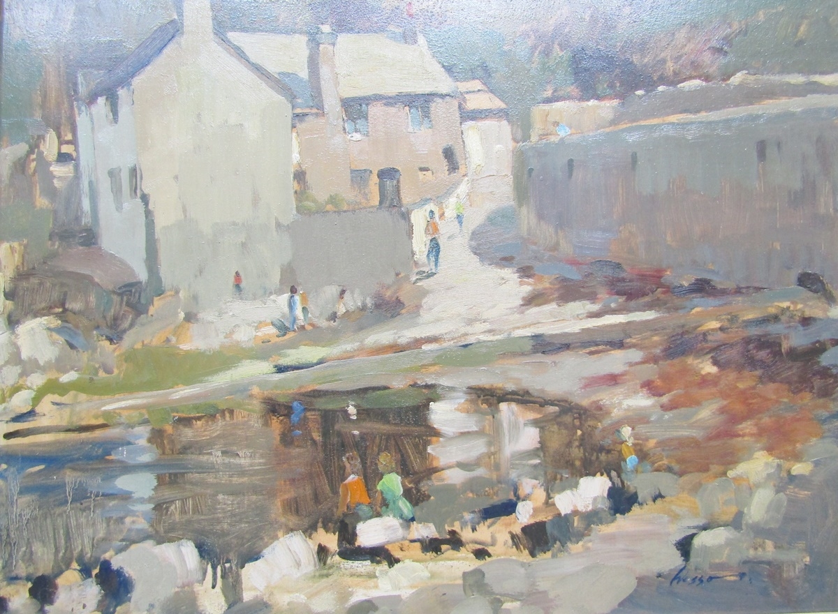 Edward Wesson | On the River Frome | MutualArt