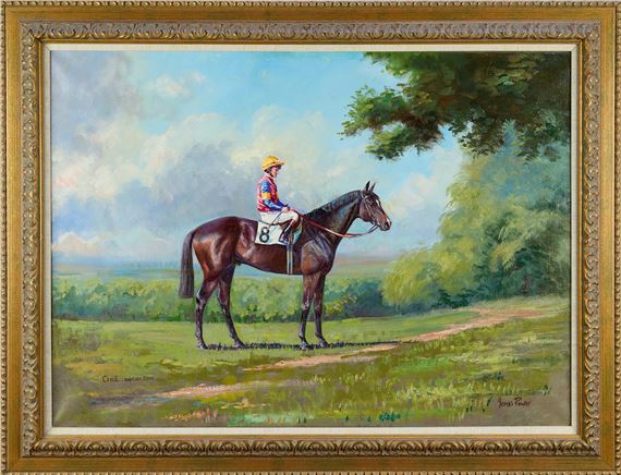 James P. Power | portrait of a bay colt ‘Crail’ | MutualArt