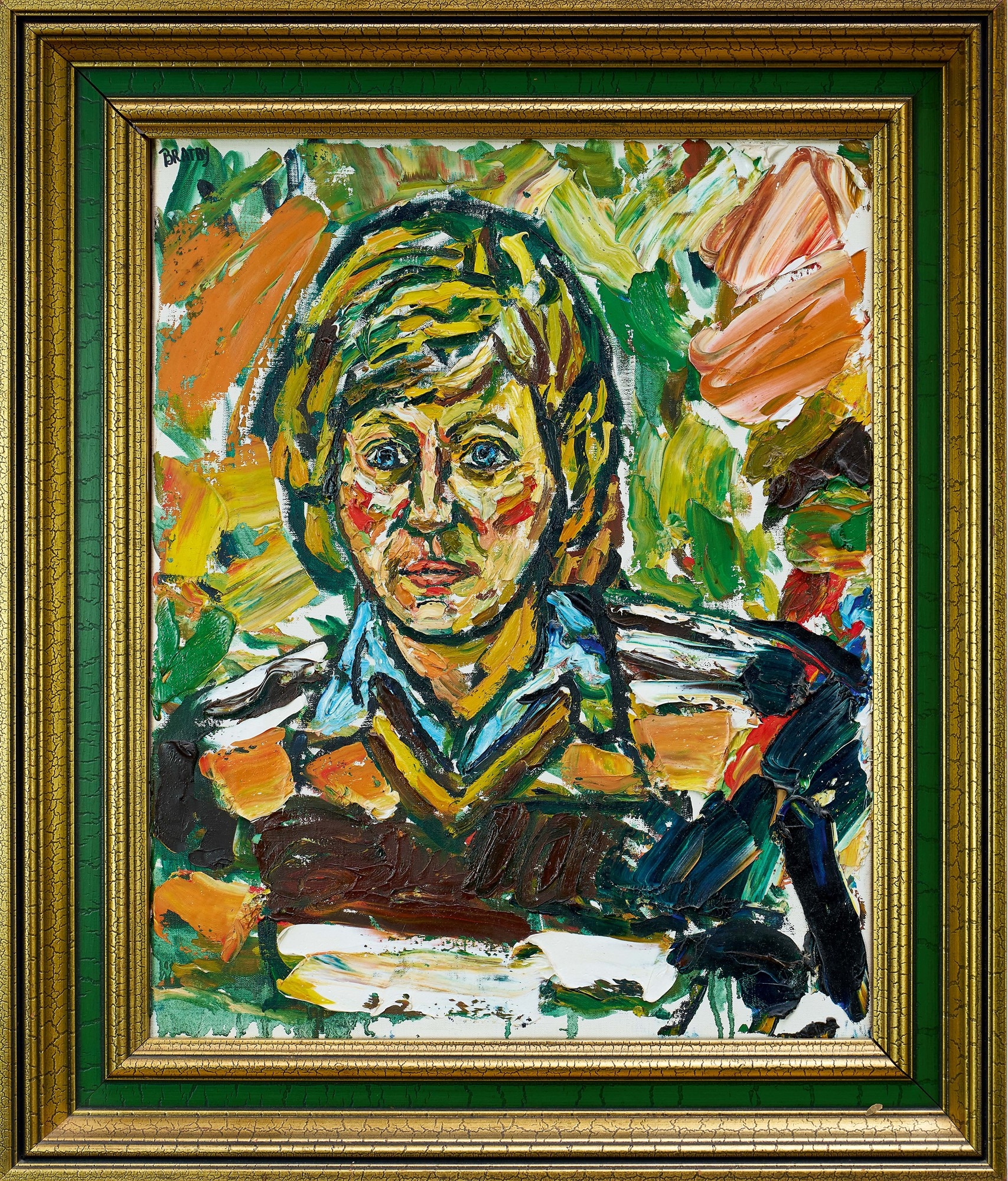 John Randall Bratby | Portrait of the actor and singer John Leyton ...