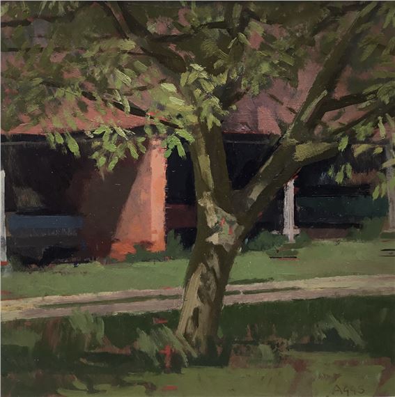 Christopher Aggs | A Garden View | MutualArt