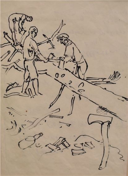 Thomas Hennell | Lopping and Topping | MutualArt