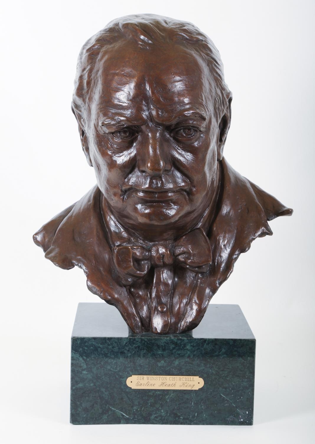 Earline Heath King | Bust of Prime Minister Winston Churchill | MutualArt