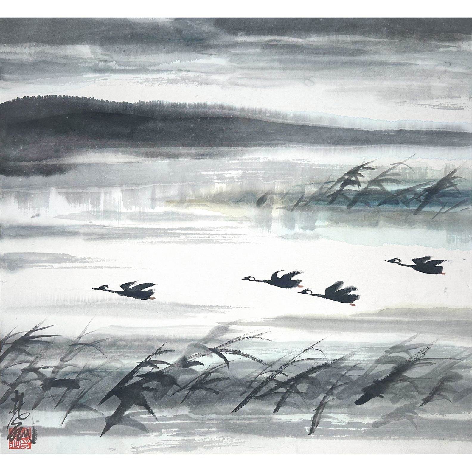 Lin Fengmian | Still Life at Night | MutualArt