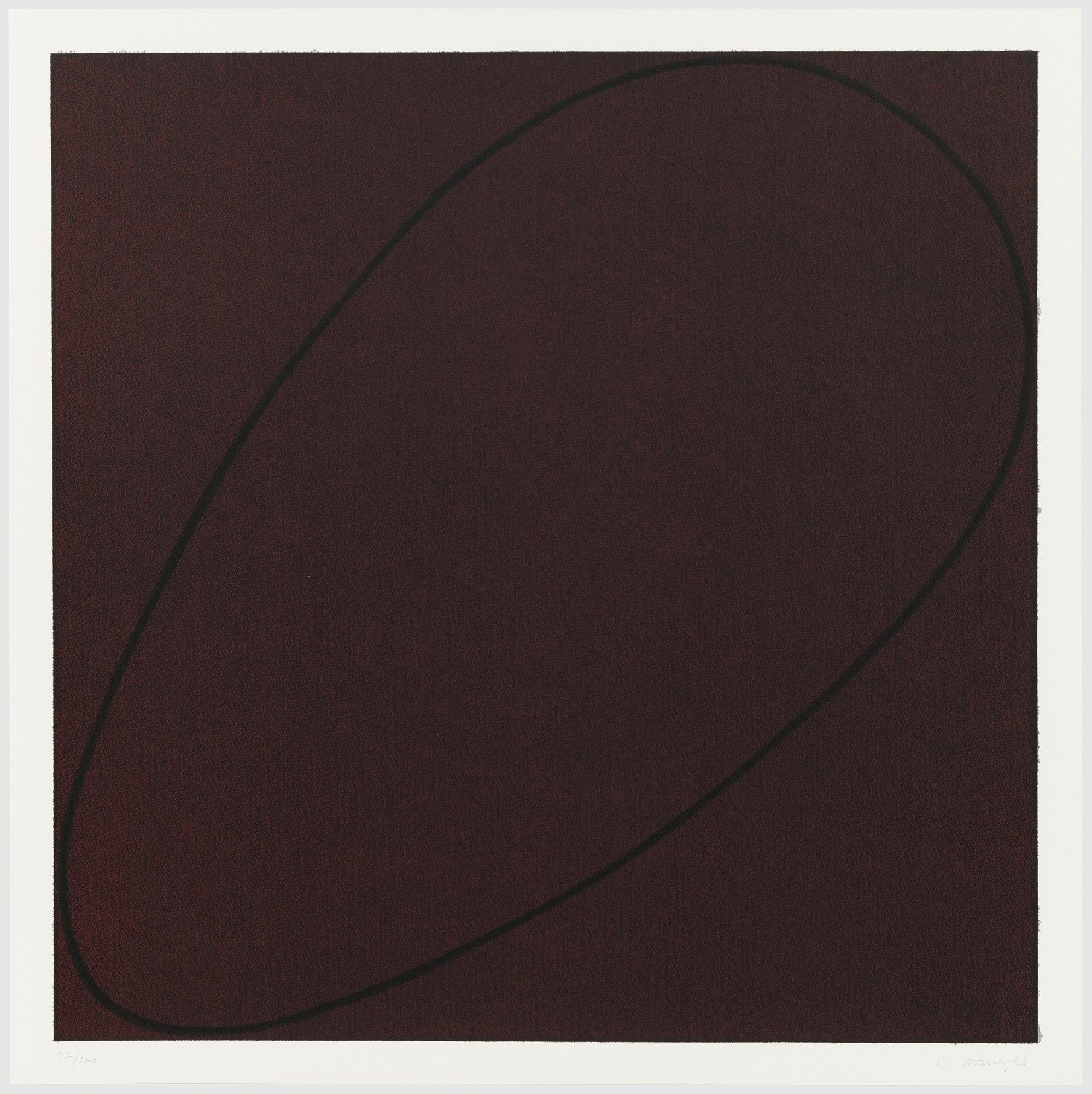 Robert Mangold | Distorted Circle within a Polygon III (1972) | MutualArt