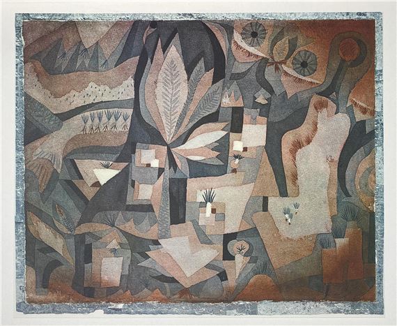 Paul Klee | Paul Klee (After) - Garden Dry and Cool (1957) | MutualArt