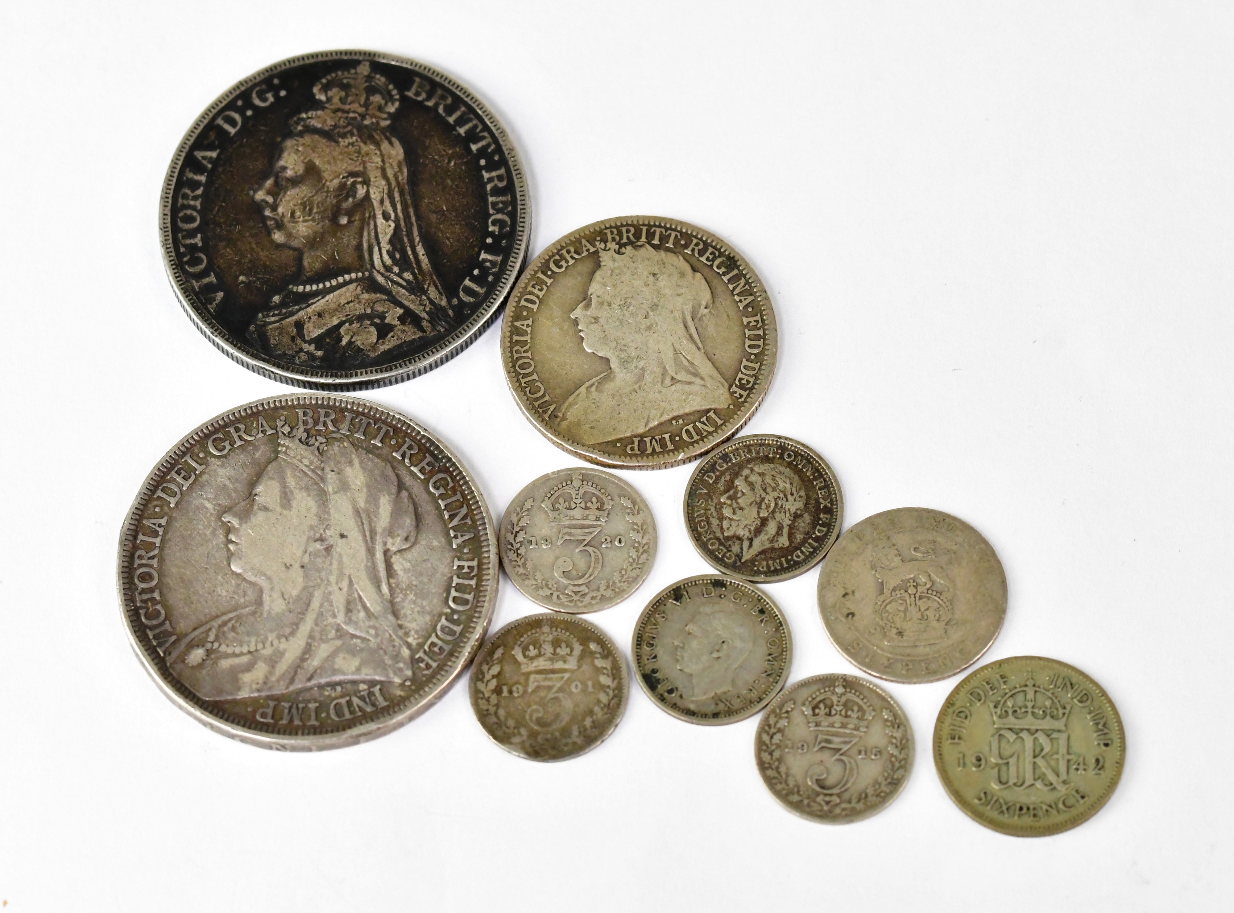 Queen Victoria | 1897 old head and 1889 Jubilee head (1897) | MutualArt