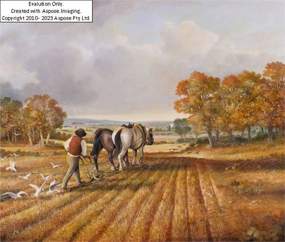 Andre de Moller | Ploughing | MutualArt