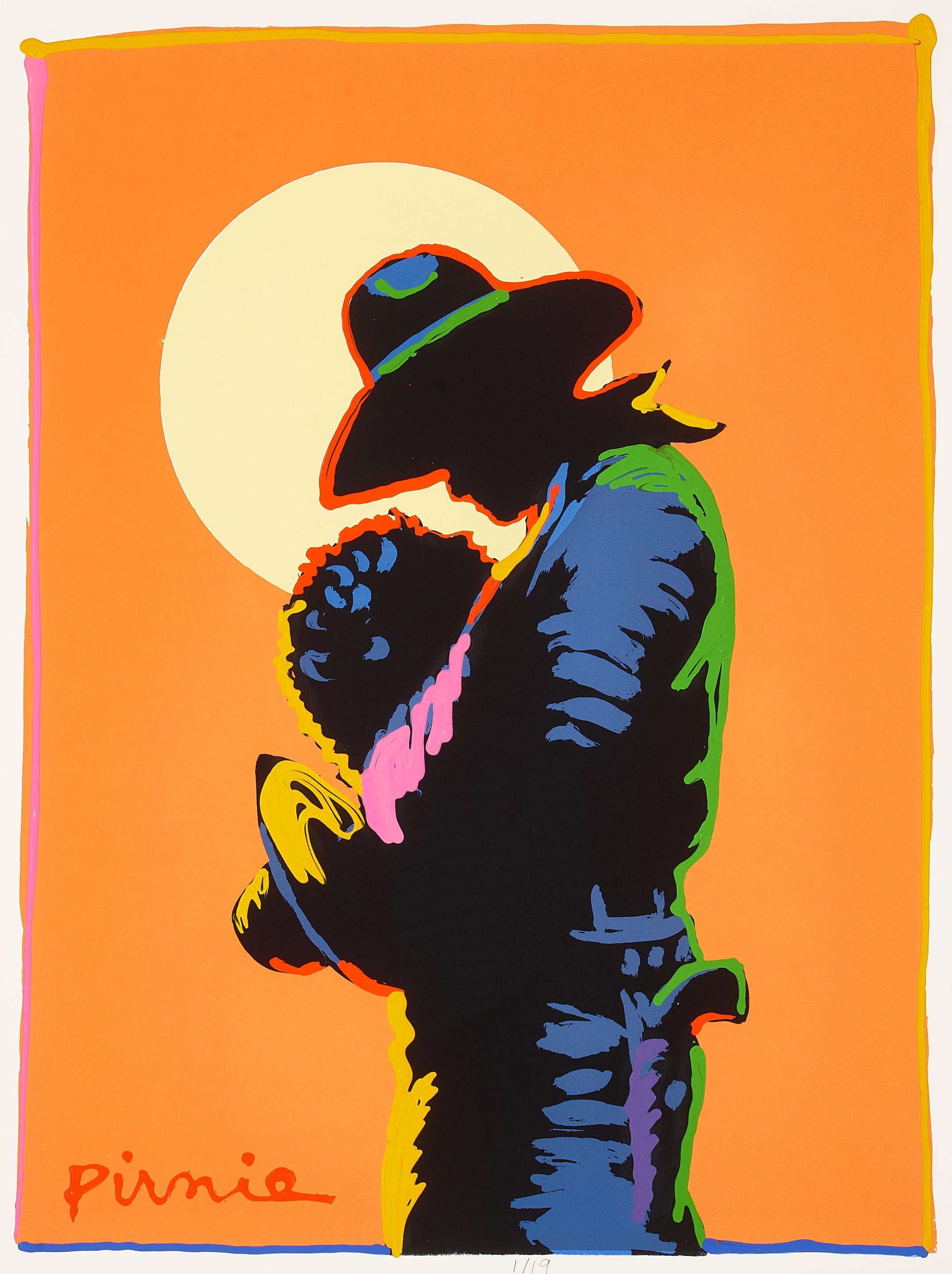 Larry Pirnie | Magic Orange Sky | MutualArt