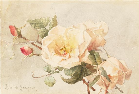 Paul de Longpré‏ | Cut Roses | MutualArt