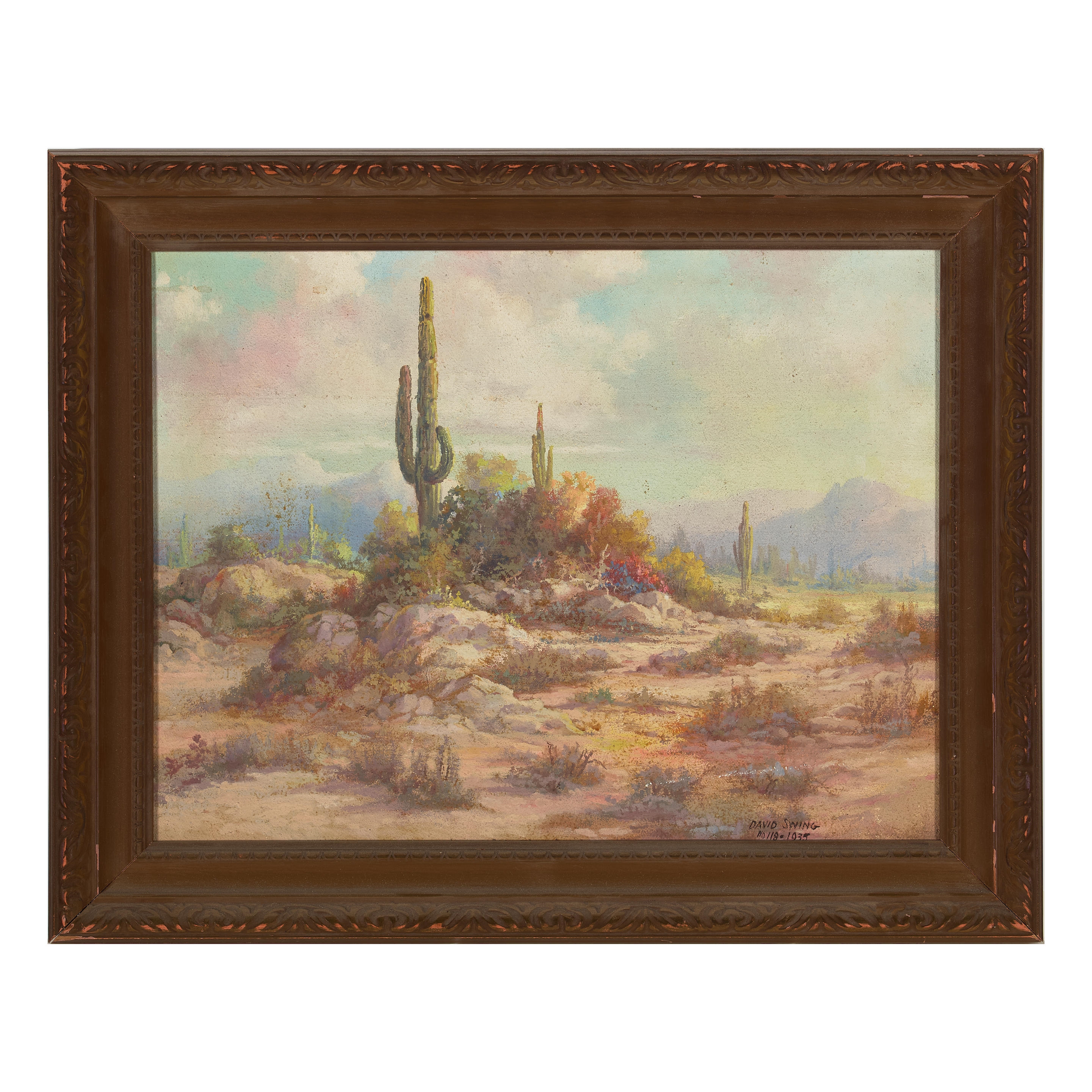 David Swing | Desert Landscape | MutualArt