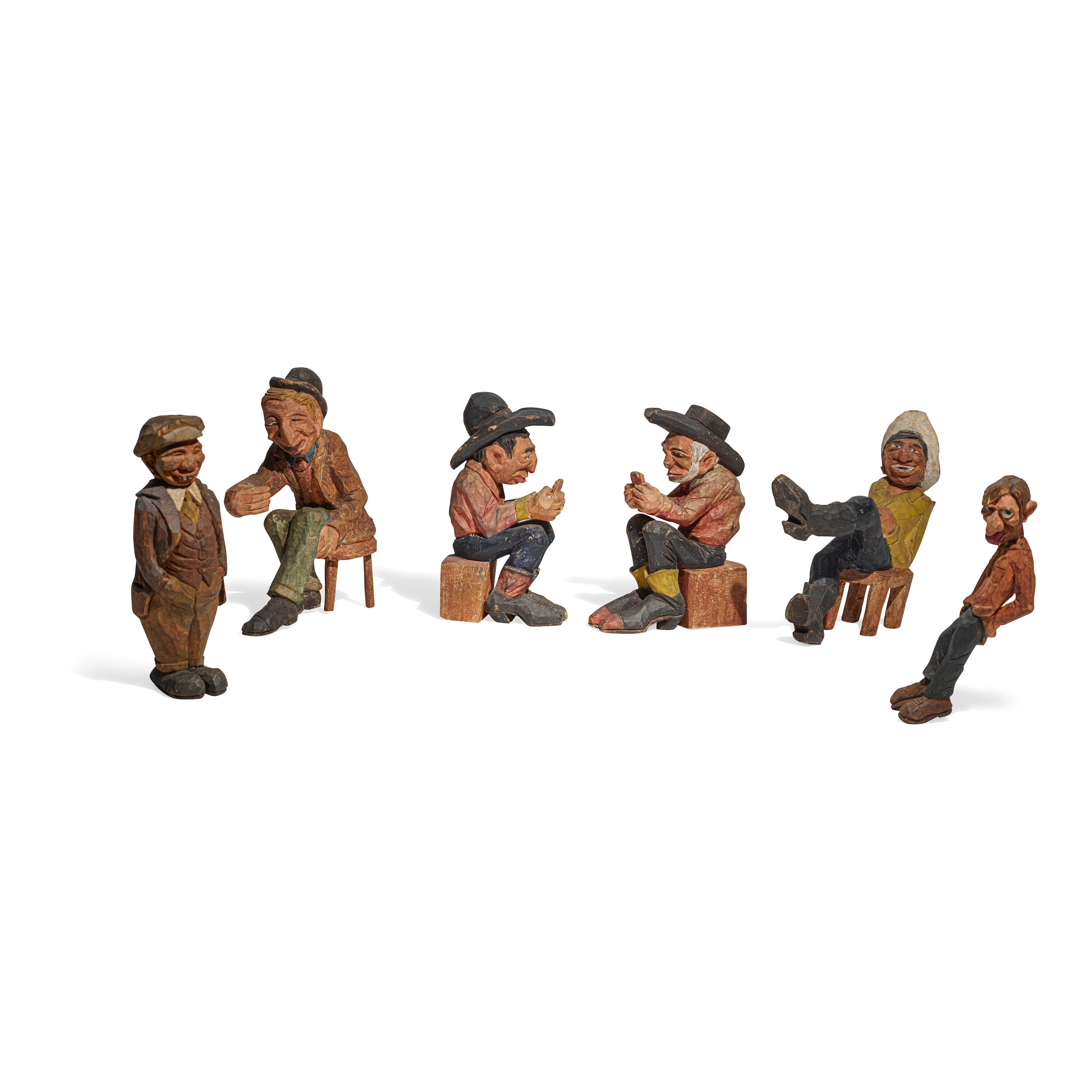 Andy Anderson | Folk Figures | MutualArt