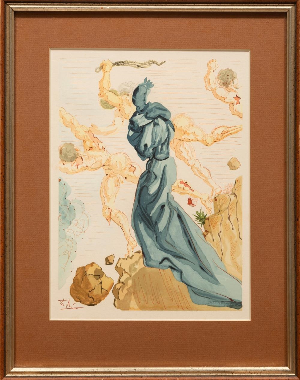 Salvador Dalí | Hell Canto 19 (The Divine Comedy) | MutualArt