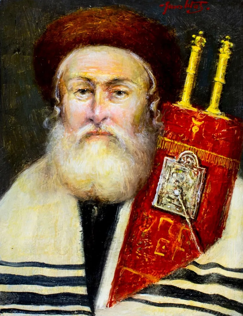Janos Toth | Portrait of Rabbi | MutualArt