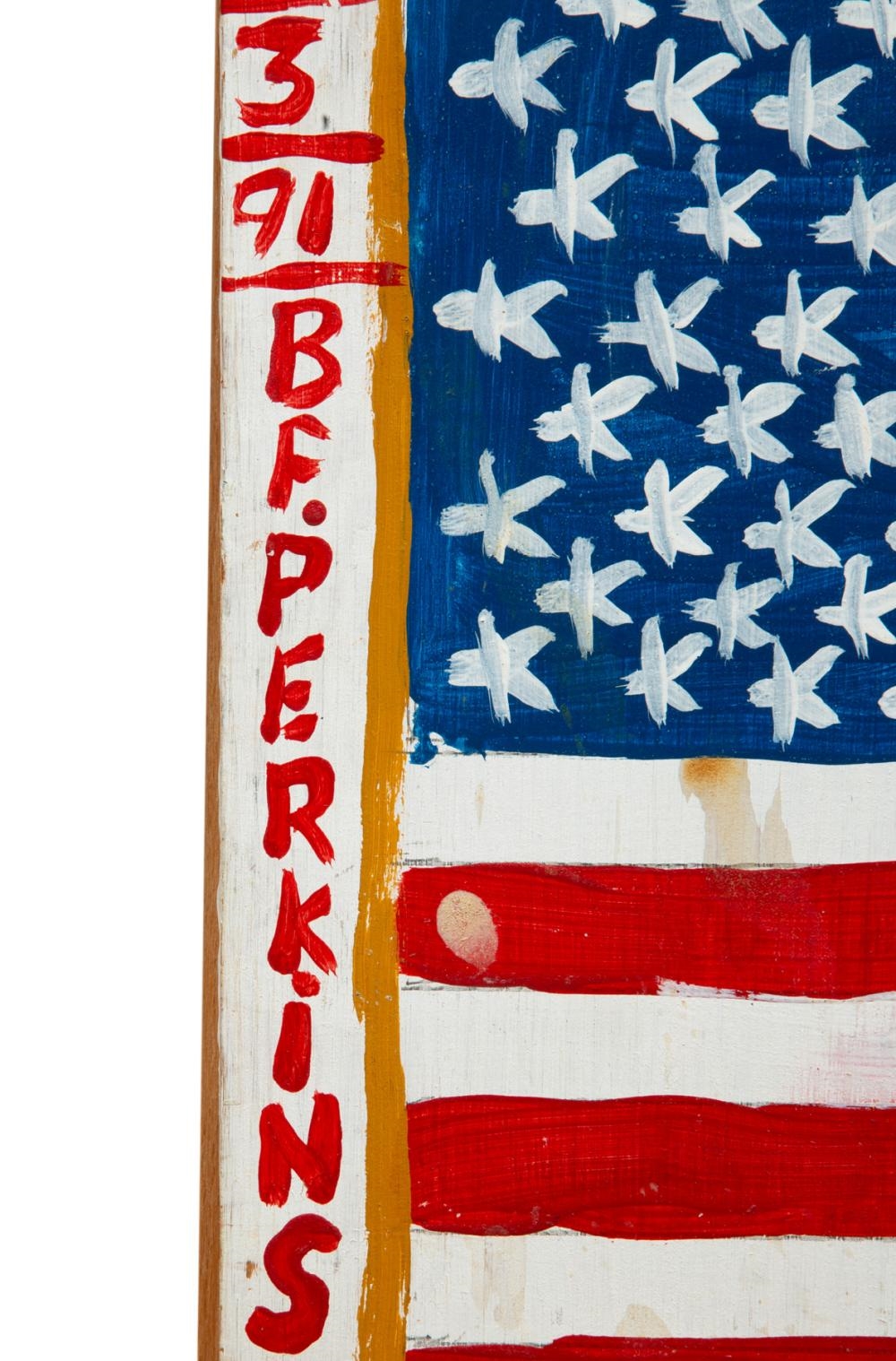 Benjamin Franklin Perkins | American Flag (Pledge of Allegiance) (1991 ...