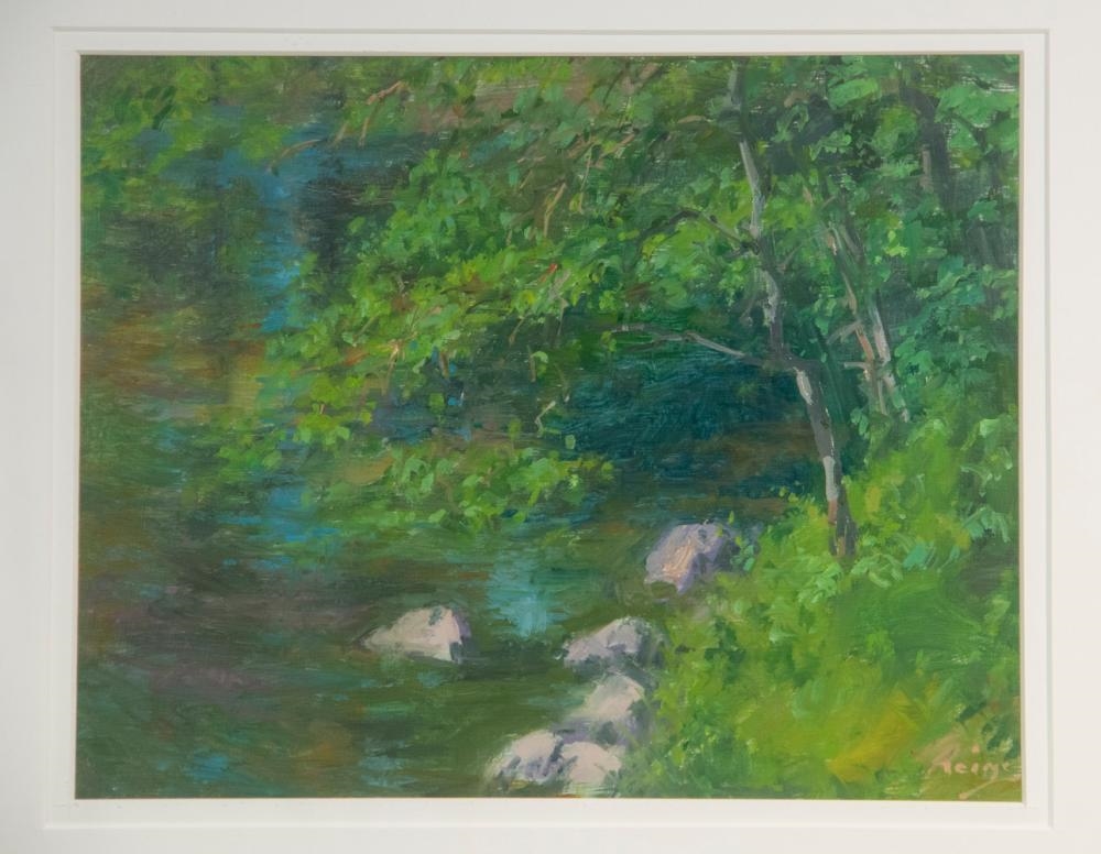 Joseph Rimini | Marsh landscape | MutualArt