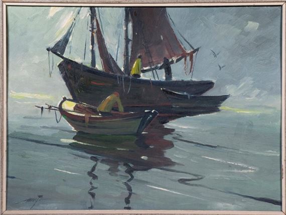 Orrin White | Ocean Dories | MutualArt