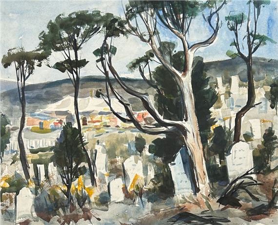 Marston Dean Hodgin | View from Cemetery | MutualArt