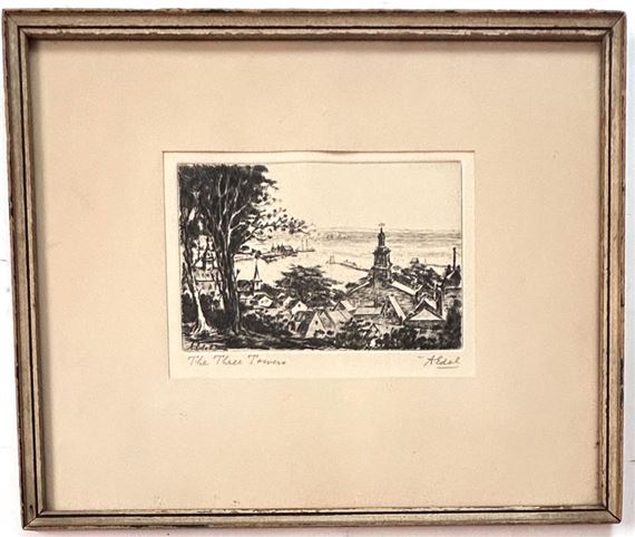 Albert Edel | The Three Towers | MutualArt