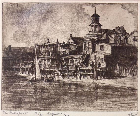 Albert Edel | The Waterfront (1959) | MutualArt