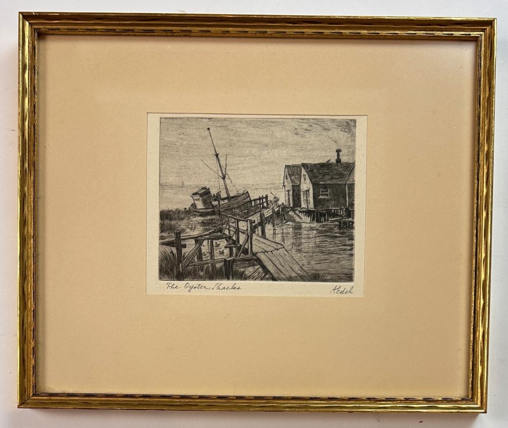 Albert Edel | The Oyster Shacks | MutualArt