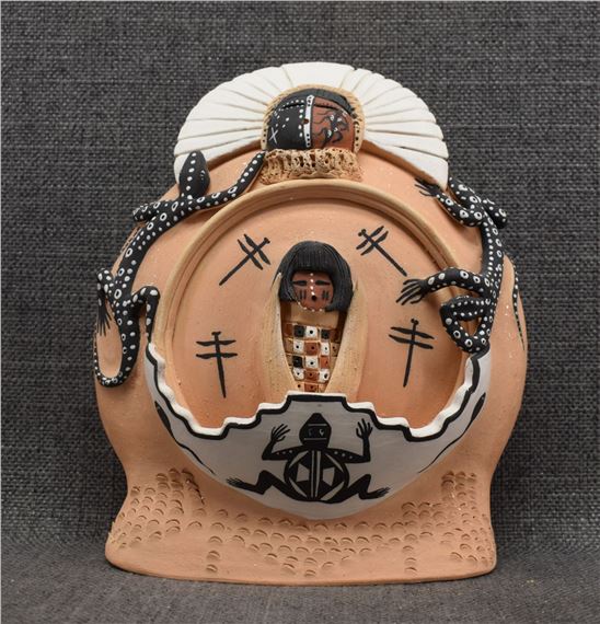 Angelina Medina | ACOMA/ZIA/ZUNI POTTERY SCULPTURE (ANGELINA MEDINA ...