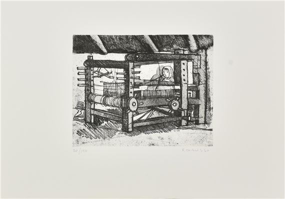 Francesco Tabusso | TELAIO IN LEGNO incisione ceramolle-acquatinta ...